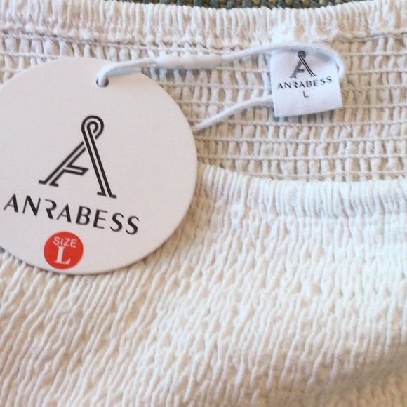 anrabess | Pants & Jumpsuits | Anrabess Linen Cream Palazzo Pants Size ...